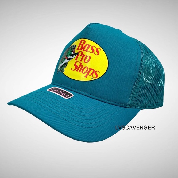 Bass Pro Shops | Accessories | Bass Pro Shops Printed Aqua Mesh Trucker ...